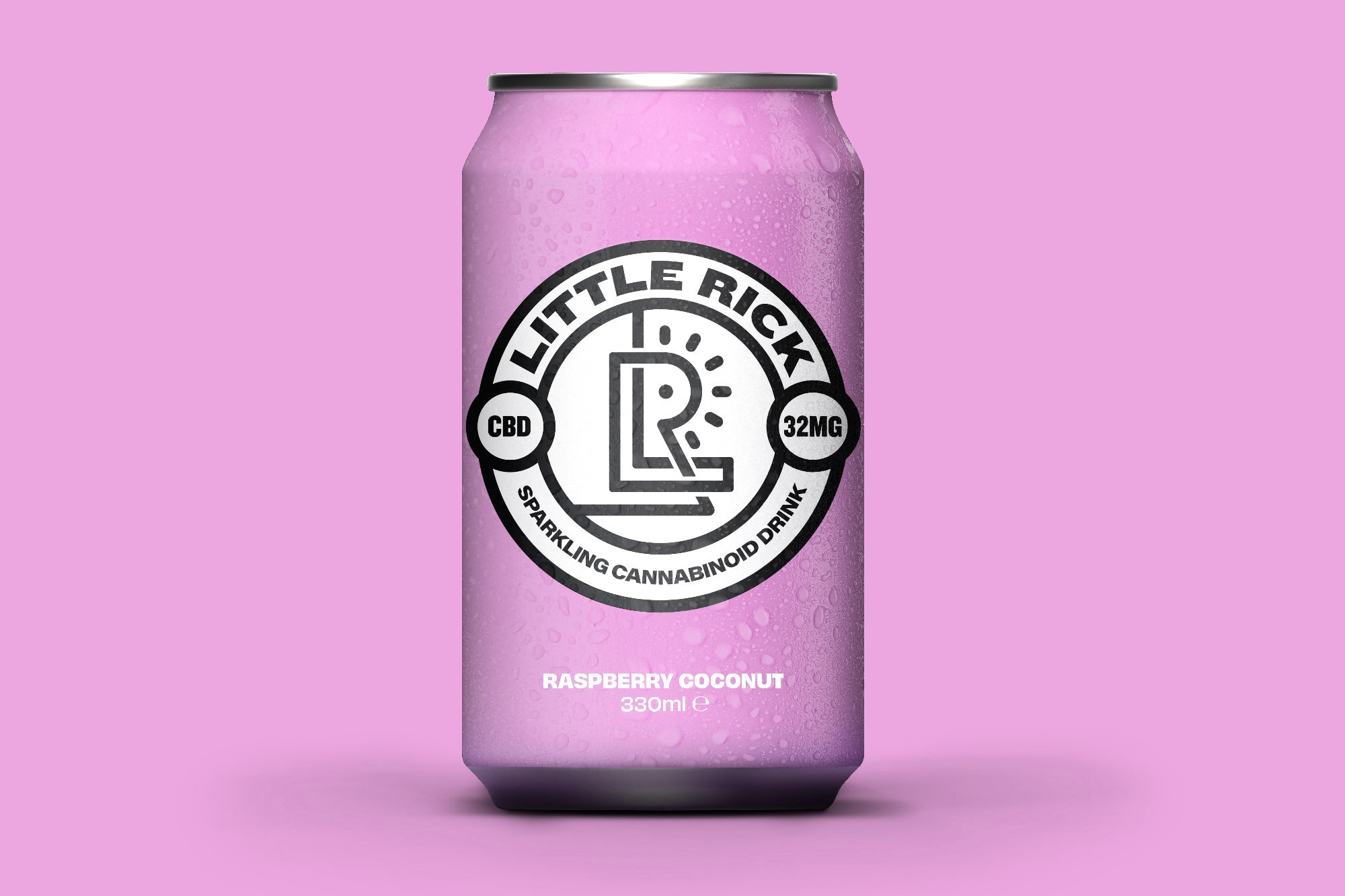 Raspberry Coconut - zero calories CBD drink – Little Rick