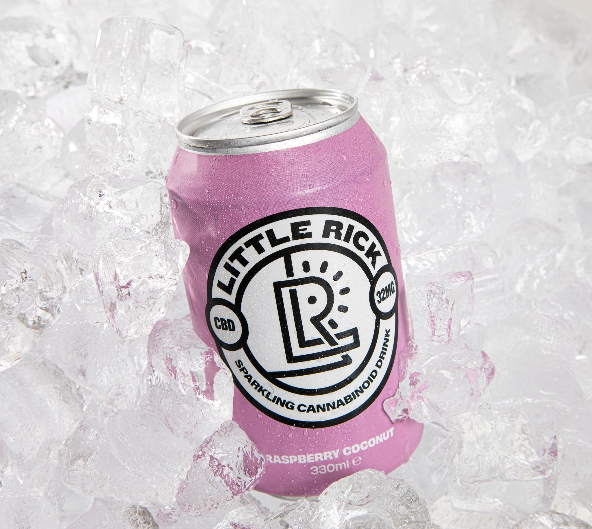 Raspberry Coconut - zero calories CBD drink – Little Rick